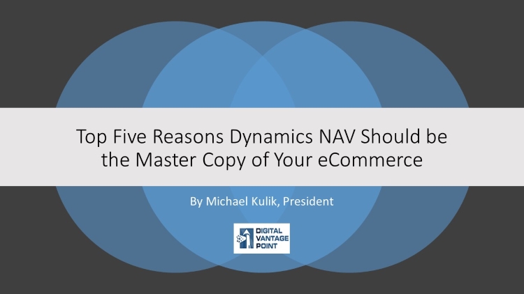 e-Commerce for Microsoft Dynamics NAV | Digital Vantage Point